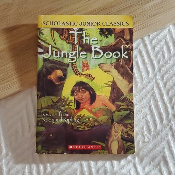 Novels | Other | Vintage Novel The Jungle Book Scholastic Junior ...
